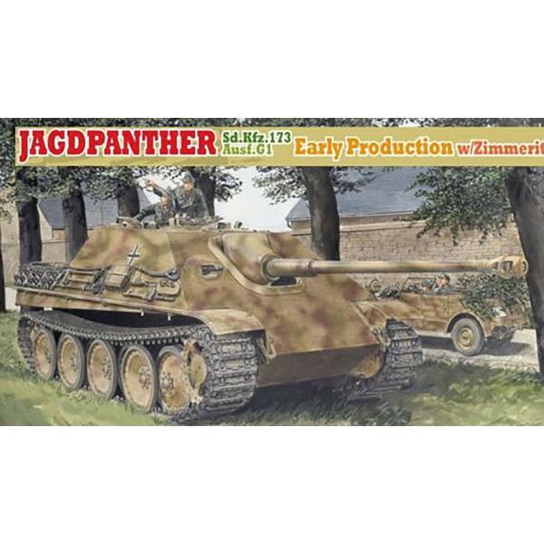 【発売日：2026年04月30日】ドラゴン 1/35 WW.II ドイツ軍 重駆逐戦車 ヤークトパンターAusf.G1初期生産型 ツィンメリットコーティング仕様 マジックトラック/アルミ砲身/3Dプリントマズルブレーキ付属 プラモデル DR...