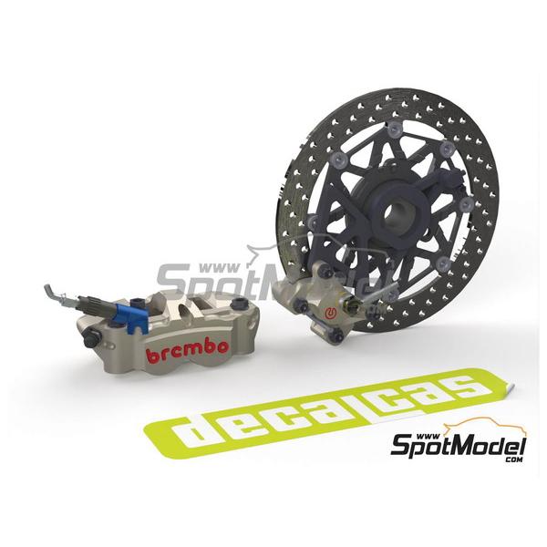 【発売日：2026年05月31日】デカールキャス 1/12 ヤマハ YZR-M1 2007 ブレーキキャリパー&amp;ブレーキディスクセット(3Dプリント) ディテールアップパーツ DCL-PAR186■メーカー：スポットモデル(Spot...