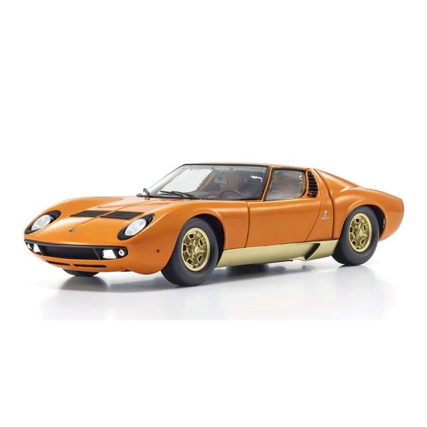 京商オリジナル 1/18 ランボルギーニ ミウラ P400 (オレンジ) 完成品ダイキャストミニカー KS08314PB■メーカー：KYOSHO ORIGINAL