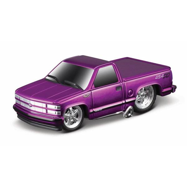 Maisto 1/64 Muscle Machines 1993 シボレー 454 SS ピックアップ リキッドパープル 25thアニバーサリー 完成品ダイキャストミニカー MS23069P■メーカー：マイスト(Maisto)