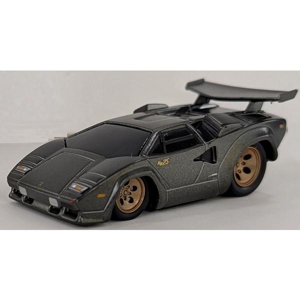 Maisto 1/64 Muscle Machines ランボルギーニ カウンタック フラットグレイ 25th アニバーサリー 完成品ダイキャストミニカー MS15541FG■メーカー：マイスト(Maisto)