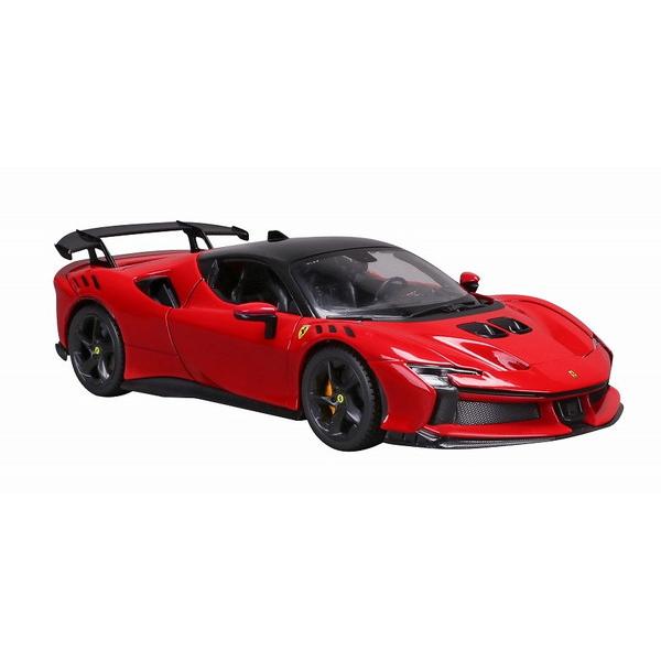 Bburago 1/24 SF90 XX ストラダーレ レッド 完成品ダイキャストミニカー 18-26032R■メーカー：ブラーゴ(Bburago)