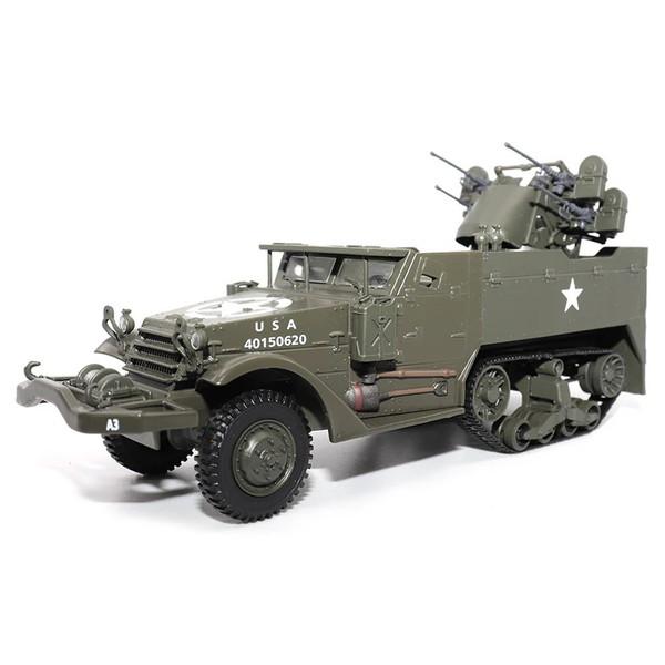Militaria 1/43 Personnel Carriersシリーズ M16 Multiple Gun Motor Carriage (多連装自走砲) アメリカ軍 完成品 MPC23202■メーカー：モーターシティクラシックス(Mot...