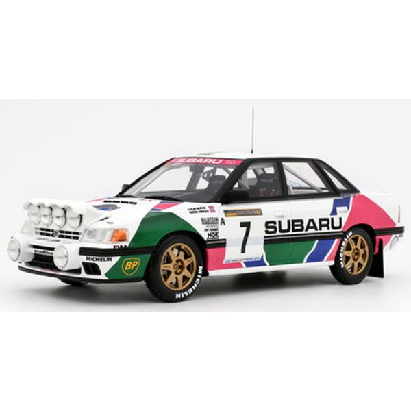 OttO mobile 1/18 スバル レガシィ RS Gr.A スウェーデンラリー 1992 #7 完成品ミニカー OTM1158■メーカー：OttO mobile