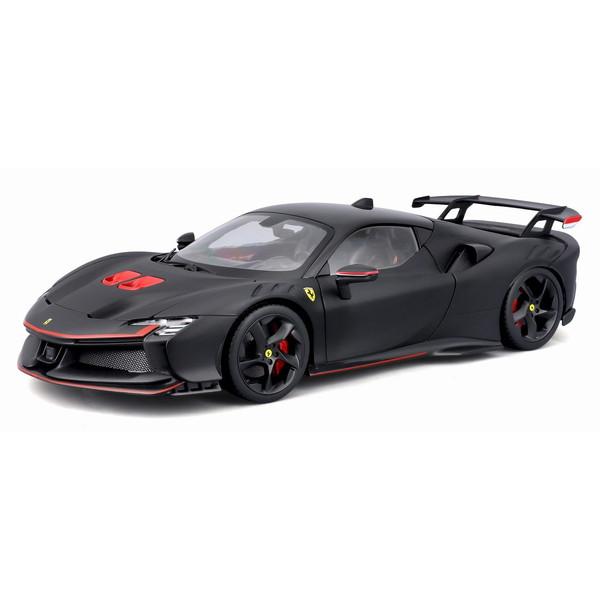 【発売日：2026年10月31日】Bburago 1/18 フェラーリ SF90 XX ストラダーレ マットブラック(限定パッケージ) 完成品ダイキャストミニカー 18-16020BK■メーカー：ブラーゴ(Bburago)