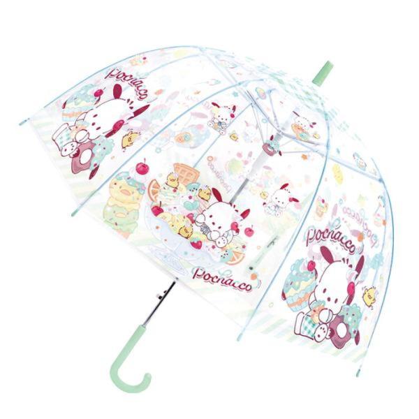 ポチャッコ ファンシー 親骨55cm  ワンタッチ ジャンプ式 子供ビニール傘■メーカー：ジェイズプランニング(J's Planning)