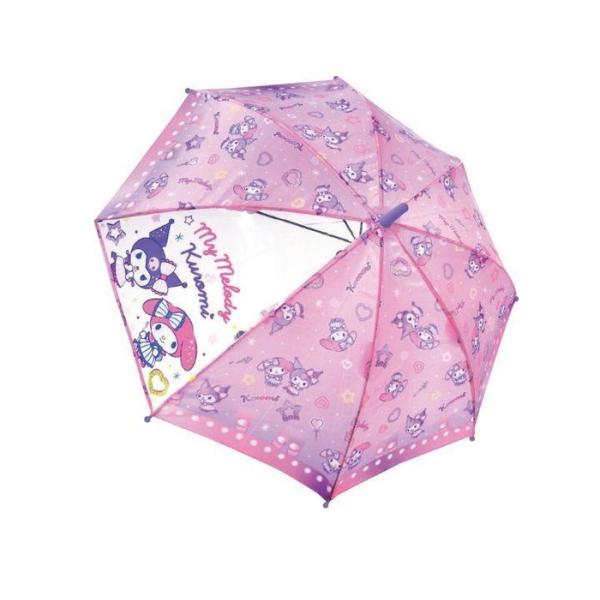【同梱不可】　キッズ傘 マイメロディ＆クロミ アイドル 50cm■メーカー：ジェイズプランニング(J's Planning)　