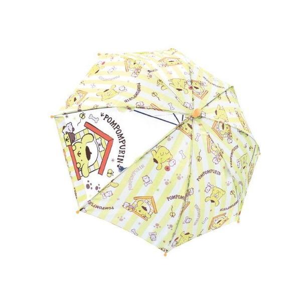 ポムポムプリン 傘 ハウス キッズ 45cm 子供用 女の子 通学 小学生 長傘 雨傘 70173■メーカー：ジェイズプランニング(J's Planning)