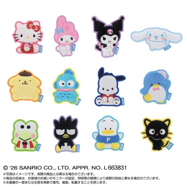 【発売日：2026年07月30日】ぬいピン　サンリオキャラクターズ Part.1　BOX　12個入り　【1BOXで全種揃います】■メーカー：バンダイナムコヌイ(Bandai Namco Nui)