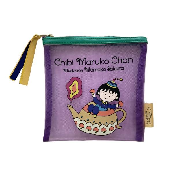 【発売日：2026年08月31日】ちびまる子ちゃん  メッシュポーチS エキゾチック(きのこ)■メーカー：ゾーウィー