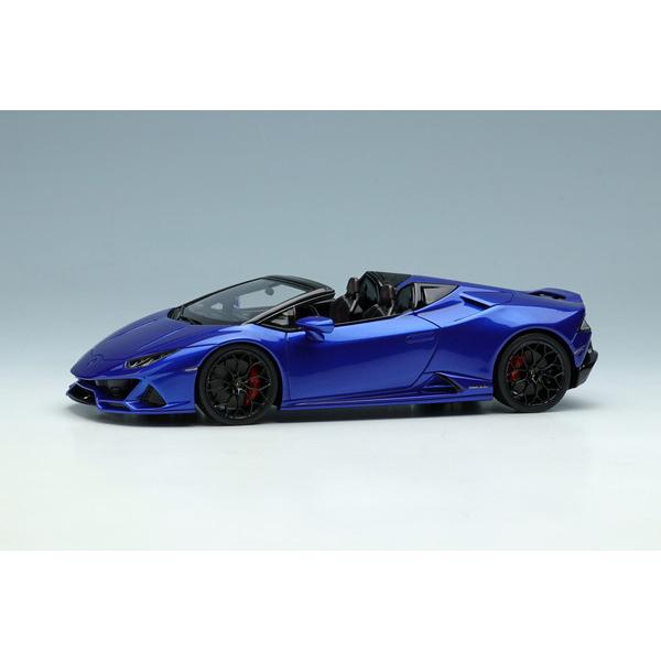 EIDOLON 1/43 ランボルギーニ ウラカン EVO スパイダー 2019(NARVIホイール) ブルーサイデリス(キャンディブルー) 完成品ミニカー EM523A■メーカー：メイクアップ(Make up)数量限定！メイクアップ最新版...