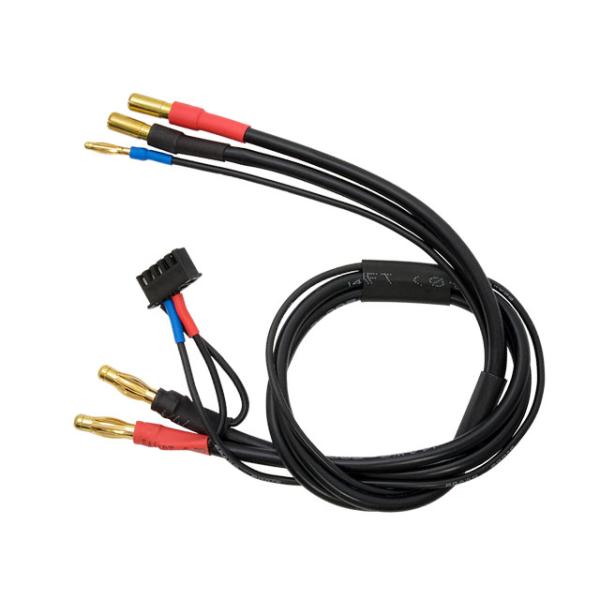 HiTEC バナナ⇒角型リポ充電ケーブル(ヨーロピアン) バランスコード一体型 HMJ470■メーカー：ハイテック マルチプレックス ジャパン(Hitec Multiplex Japan)