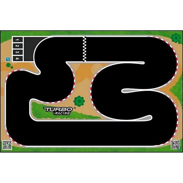 HiTEC 1/76 Turbo Racing RCトラック アドバンスB 80×120cm 760177■メーカー：ハイテック マルチプレックス ジャパン(Hitec Multiplex Japan)