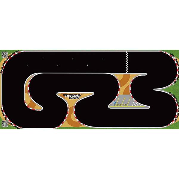 HiTEC 1/76 Turbo Racing RCトラック ロング 80×180cm 760178■メーカー：ハイテック マルチプレックス ジャパン(Hitec Multiplex Japan)