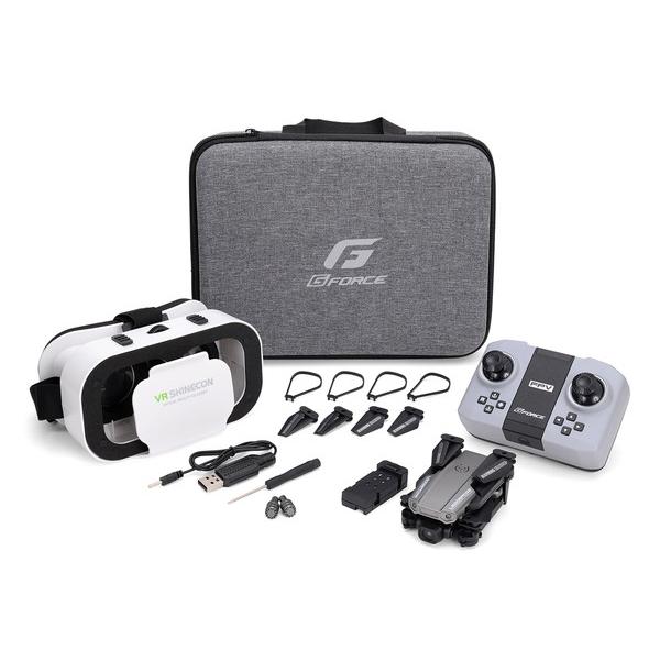 免許不要でお手軽FPVフライト。入門用インドアドローン「レジェーロ(LEGGERO)」にスマホ用VRゴーグル付属のオールインワンセットが登場。■商品内容：本体、スマホ用VRゴーグル、送信機、本体用Li-Poバッテリー、予備プロペラ×4、プロ...