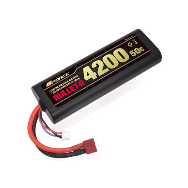 ジーフォース BULLET-D LiPo 7.4V 4200mAh GFG009■メーカー：ジーフォース(G-Force)