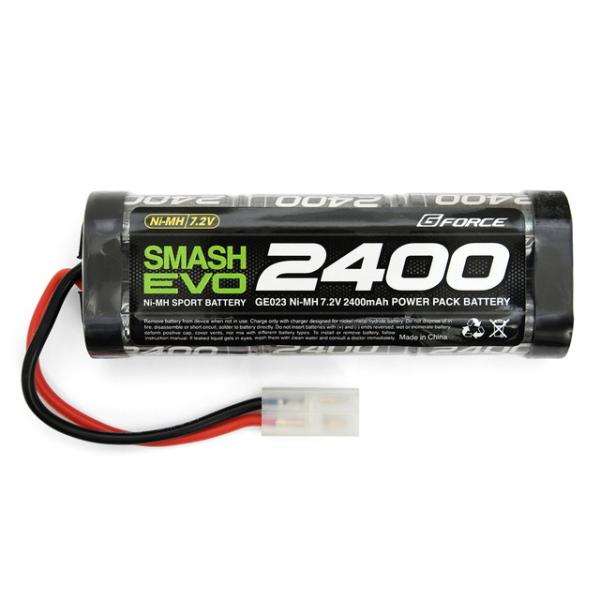 ジーフォース SMASH EVO NiMH 7.2V 2400mAh GE023■メーカー：ジーフォース(G-Force)