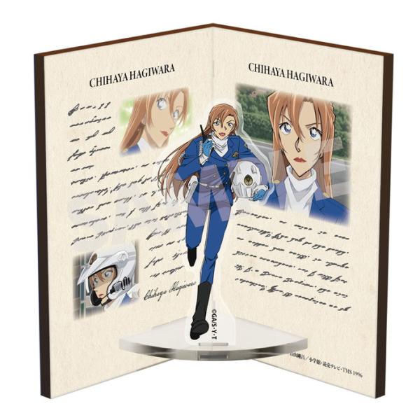 【発売日：2026年06月30日】名探偵コナン ブック型アクリル&amp;ウッドスタンドVol.1 萩原千速■メーカー：ゼロジーアクト