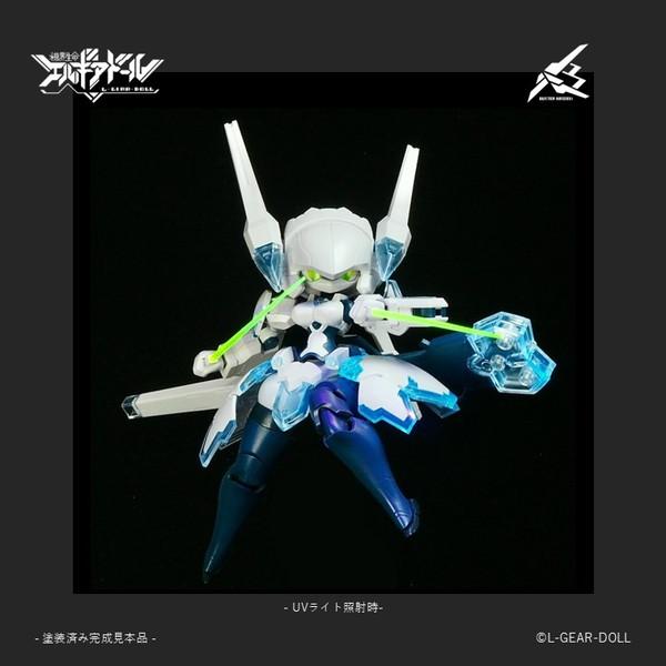 【発売日：2026年10月31日】キャビコ HS(ヒロインスタイル)シリーズ 1/12 メカ娘 バスターメイデン Ver.UVクリア プラモデル CAV-1055-UV ■メーカー：キャビコ(CAVICO)