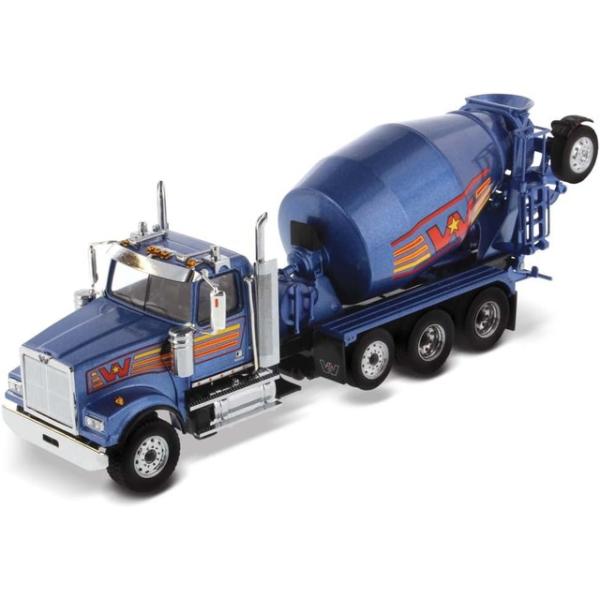 DIECAST MASTERS 1/50 Western Star 4900 McNeilus BridgeMaster ミキサー車 メタリックブルー 完成品ダイキャストミニカー 71075■メーカー：ダイキャストマスター(DIECAST ...