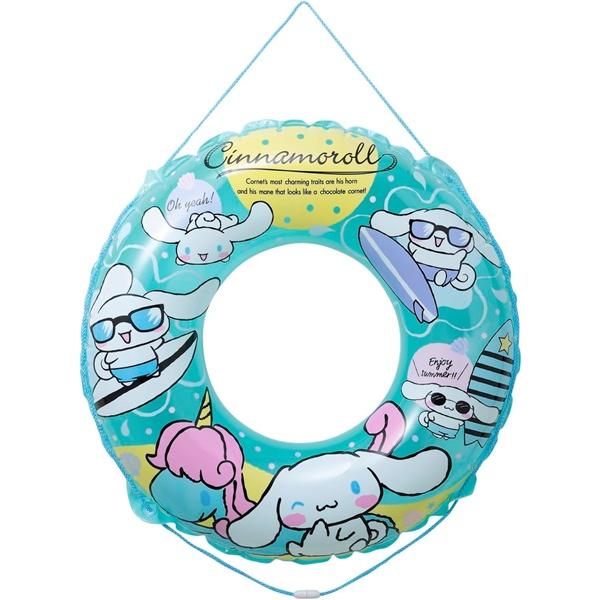 シナモロール　90cmうきわ 浮き輪 ウキワ 水遊び プール 海水浴■メーカー：マルカ(Maruka)