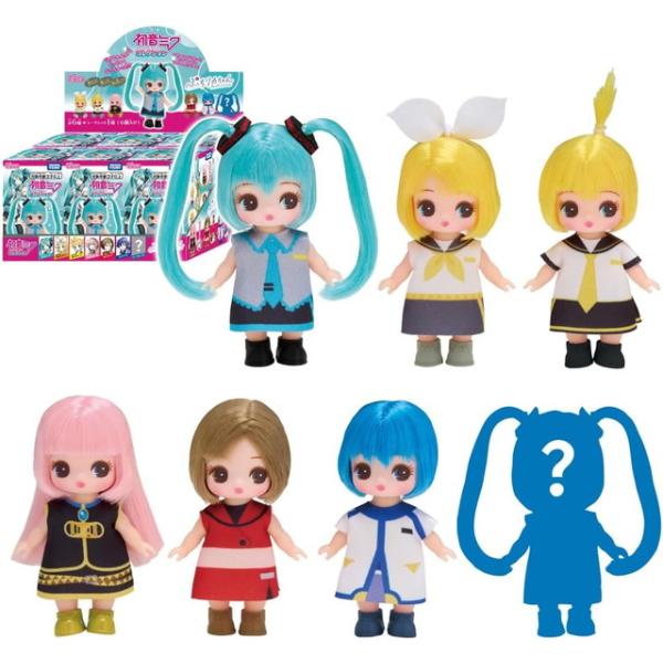 【発売日：2026年08月29日】【BOX販売(6ヶ入)】リカちゃん ドール ぷちリカちゃん 初音ミクコレクション (シークレット有 全7種類)■メーカー：タカラトミー(TAKARA TOMY)