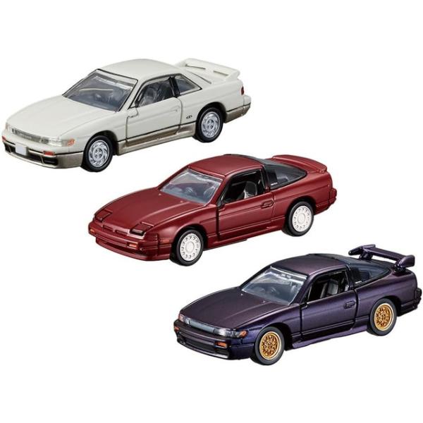 【発売日：2026年04月18日】トミカプレミアム NISSAN SPORTS CARS 3 MODELS Collection (SILVIA 180SX SILEIGHTY)■メーカー：タカラトミー(TAKARA TOMY)