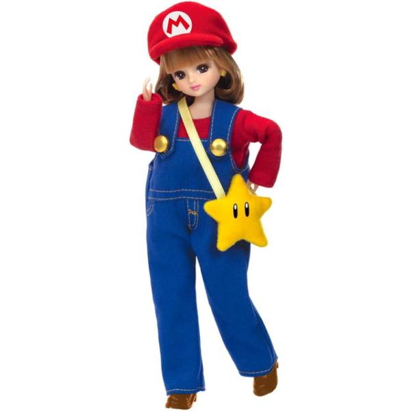 【発売日：2026年04月18日】リカちゃん ドール スーパーマリオ リカちゃん マリオスタイル■メーカー：タカラトミー(TAKARA TOMY)