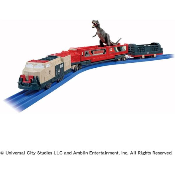 【発売日：2026年05月07日】プラレール ジュラシック・ワールド 恐竜輸送列車■メーカー：タカラトミー(TAKARA TOMY)