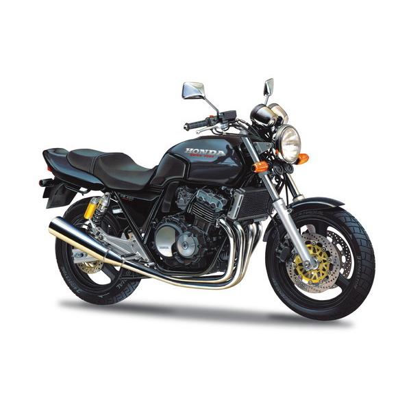 ザ★バイクシリーズ続々登場！PROJECT BIG-1●1992年モデルのCB400SUPER FOURを再現●質感を高めるゴム製タイヤ●ステムと車軸は金属製のビスを採用し、強度を確保しつつ組み立て易い設計●ワイヤー、ホース類はビニールパイ...