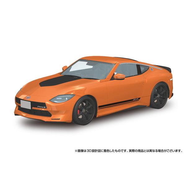 【発売日：2026年05月31日】アオシマ 1/24 楽プラ スナップカー No.07-OR RZ34 フェアレディZ Customized Edition 2024 432オレンジ プラモデル■メーカー：青島文化教材社(AOSHIMA)