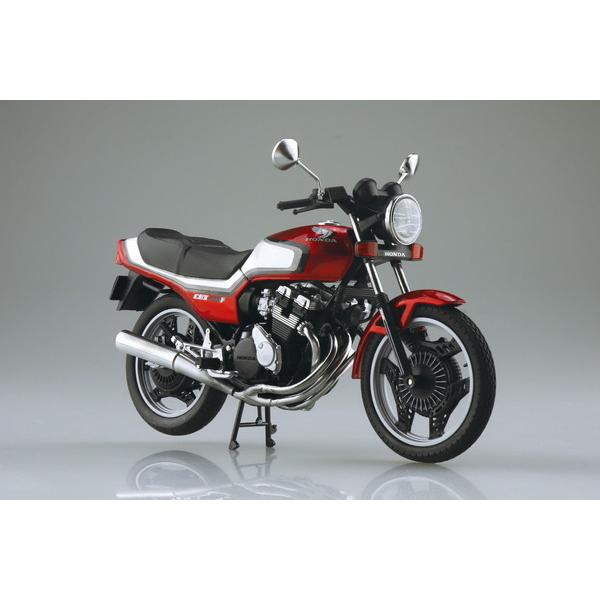 スカイネット 1/12 完成品バイク Honda CBX400F キャンディアラモアナレッド/パールシェルホワイト■メーカー：青島文化教材社(AOSHIMA)