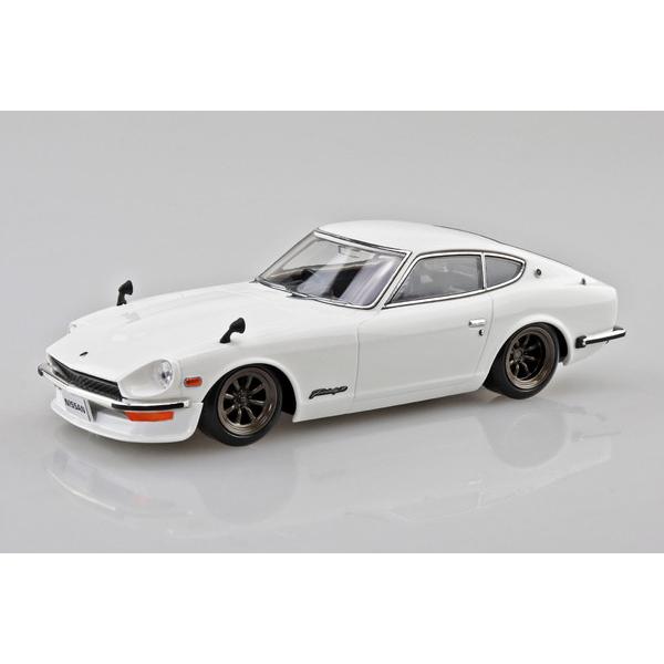アオシマ 1/32 楽プラ スナップキット No.15CU-WH ニッサン S30フェアレディZ カスタム(ホワイト) プラモデル■メーカー：青島文化教材社(AOSHIMA)