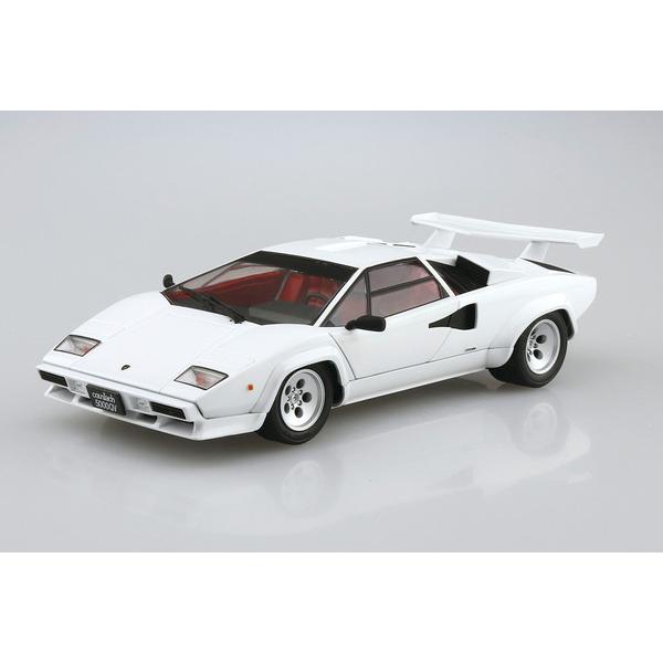 【発売日：2026年07月31日】アオシマ 1/24 ザ・スーパーカー No.09 '85 ランボルギーニ カウンタック 5000QV プラモデル■メーカー：青島文化教材社(AOSHIMA)