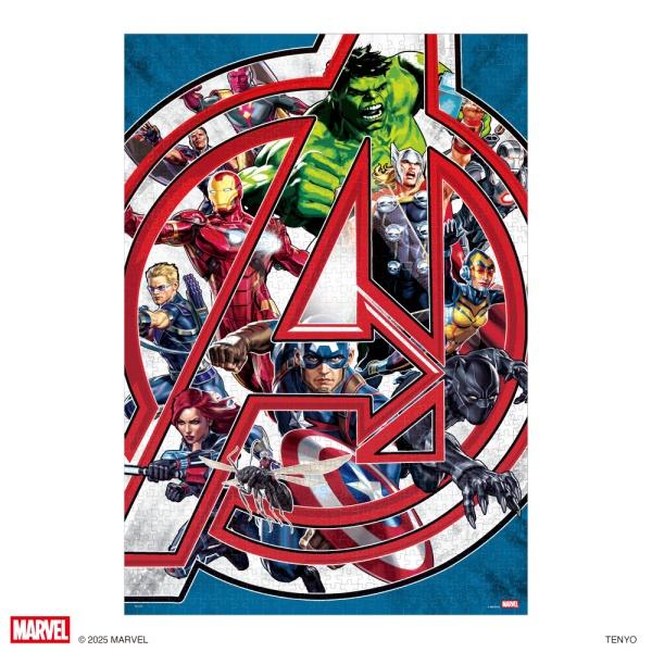 ジグソーパズル 1000ピース アベンジャーズ アッセンブル！ 51×73.5cm  R-1000-643■メーカー：テンヨー(Tenyo)