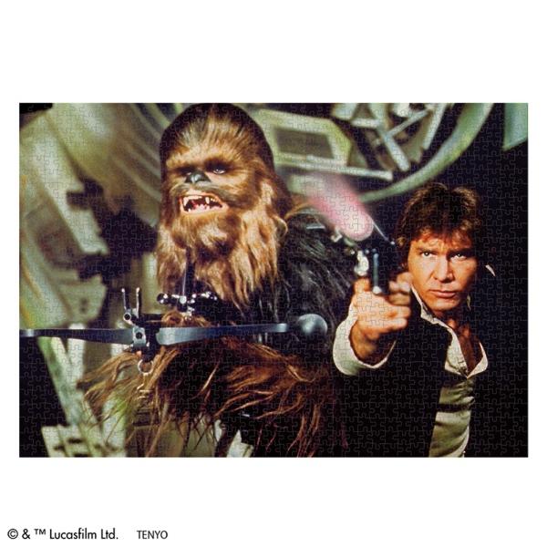 ジグソーパズル 1000ピース スターウォーズ STAR WARS Han Solo &amp; Chewbacca 51×73.5cm W-1000-694■メーカー：テンヨー(Tenyo)