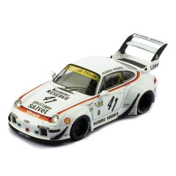 IXO MODELS 1/43 RWB 993 LBWK ホワイト 完成品ダイキャストミニカー MOC322■メーカー：イクソ