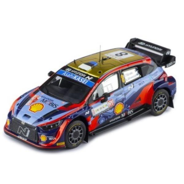 IXO MODELS 1/43 ヒョンデ I20 N Rallly1 2022年サルデーニャ 優勝 #8 O.Tanak/M.Jarveoja 完成品ダイキャストミニカー RAM853■メーカー：イクソ(IXO)