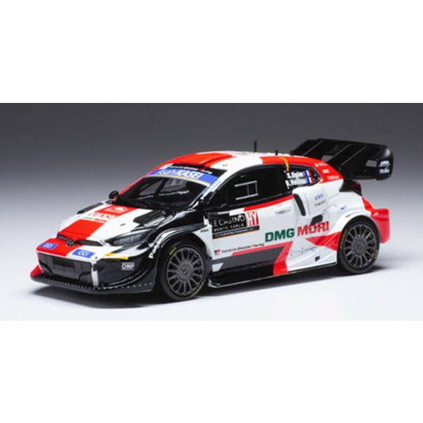 イクソモデル(IXO MODELS)より「トヨタ GR ヤリス ラリー1」の1/43スケールダイキャストモデルです。2022年のラリー・モンテカルロでセバスチャン・オジェが搭乗した車両を再現。■1/43スケール■素材：ダイキャスト、他■開閉...