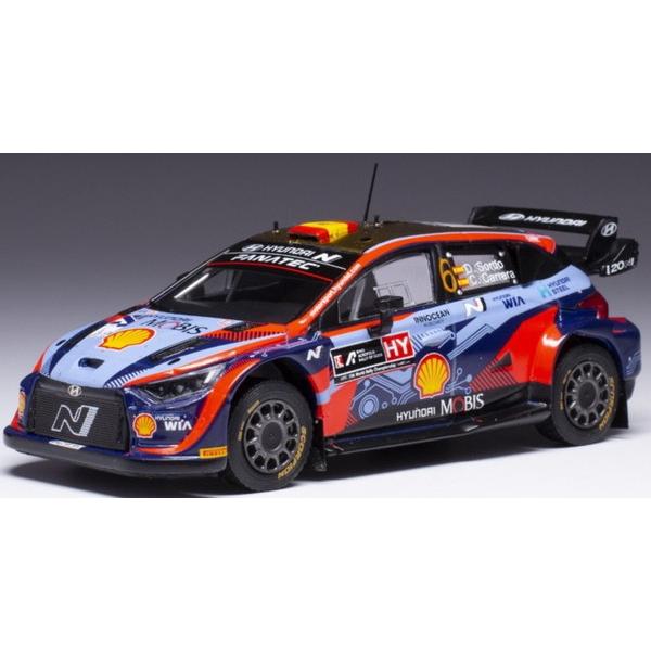 イクソモデル(IXO MODELS)より「ヒョンデ i20 N ラリー1」の1/43スケールダイキャストモデルです。2022年のアクロポリス・ラリーで3位となったダニ・ソルドのマシンを再現。■1/43スケール■素材：ダイキャスト、他■開閉機...