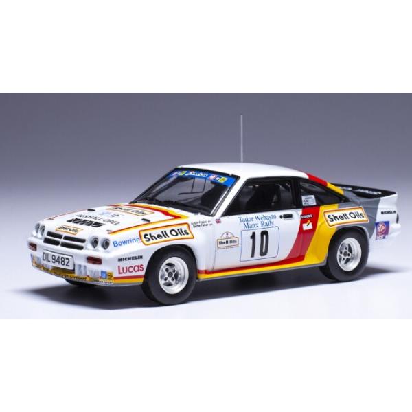 IXO MODELS 1/43 オペル マンタ 400 Manxラリー 1985 #10 B.Fisher/A.Frazer 完成品ダイキャストミニカー RAC442■メーカー：イクソモデル