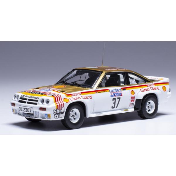 IXO MODELS 1/43 オペル マンタ 400 RACラリー 1984 #37 B.Fisher/A.Frazer 完成品ダイキャストミニカー RAC443■メーカー：イクソモデル