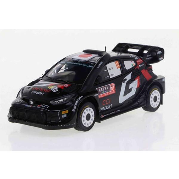 IXO MODELS 1/43 トヨタ GRヤリス ラリー1 ハイブリッド 2024年 サファリラリーケニア ２位 #18 勝田 貴元/アーロン・ジョンストン 完成品ダイキャストミニカー RAM24SP-002A■メーカー：イクソモデル(I...