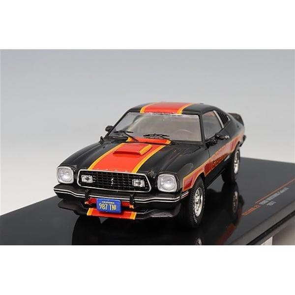 IXO MODELS 1/43 フォード マスタング コブラII 1977 ブラック/レッド 完成品ダイキャストミニカー CLC599N■メーカー：イクソモデル(IXO MODELS)