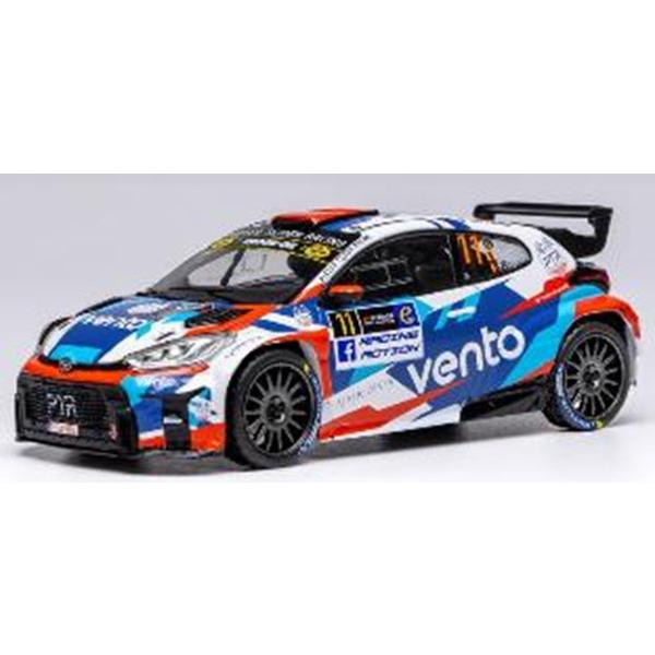 IXO MODELS 1/43 トヨタ GR ヤリス ラリー2 2024年 イープルラリー #11 F.Loix/P.Tsjoen 完成品ダイキャストミニカー RAM960■メーカー：イクソモデル(IXO MODELS)