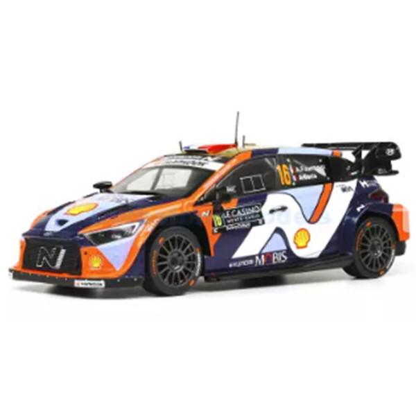 IXO MODELS 1/18 ヒョンデ i20 N ラリー1 2025年 ラリーモンテカルロ #16 A.Fourmaux/A.Coria 完成品ダイキャストミニカー 18RMC230A■メーカー：イクソモデル(IXO MODELS)