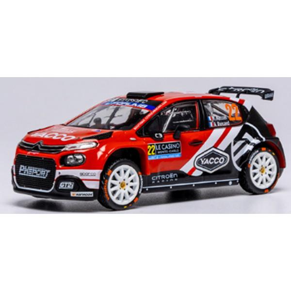 【発売日：2026年04月13日】IXO MODELS 1/43 シトロエン C3 ラリー2 2025年 ラリーモンテカルロ WRC2 優勝 #22 Y.Rossel/A.Dunand 完成品ダイキャストミニカー RAM975A■メーカー：...