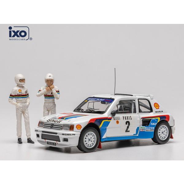 【発売日：2026年04月30日】IXO MODELS 1/43 プジョー 205 ターボ 16 1985年 ラリー・モンテカルロ 優勝 #2 A.Vatanen/T.Harryman 完成品ダイキャストミニカー SPRM00285■メーカ...