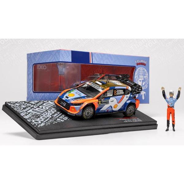 【発売日：2026年06月30日】IXO MODELS 1/43 ヒョンデ i20 N Rally 2025年 ラリーサウジアラビア #8 O.Tanak/M.Jarveoja フィギュア付き 完成品ダイキャストミニカー RAM1017LM...