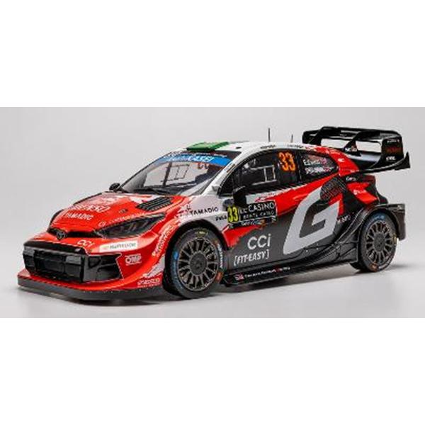 【発売日：2026年06月30日】IXO MODELS 1/18 トヨタ GR ヤリス ラリー1 2026年 ラリーモンテカルロ #33 E.Evans/S.Martin 完成品ダイキャストミニカー 18RMC269B■メーカー：イクソモデ...